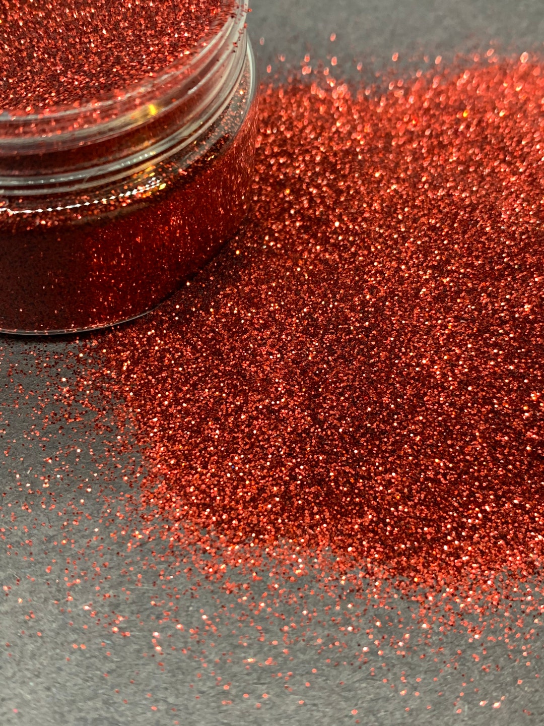 Scrooge Red Extra Fine Glitter Christmas Red Glitter Polyester Glitter ...