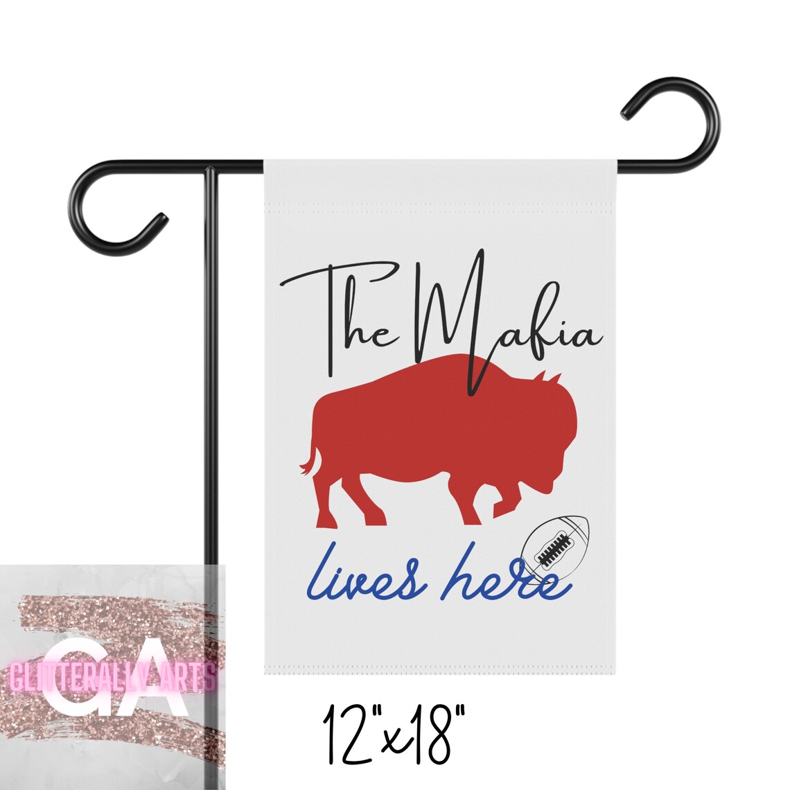 The Mafia Lives Here Outdoor Decor New Home Owner Gift Garden / House ...