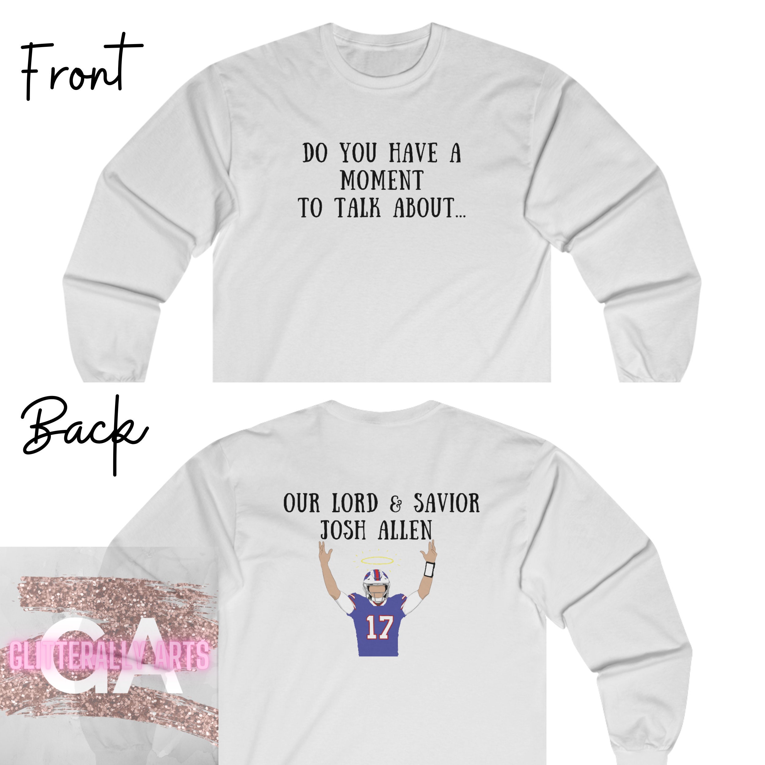 Lord & Savior Josh Allen Buffalo Football Ultra Cotton - Etsy