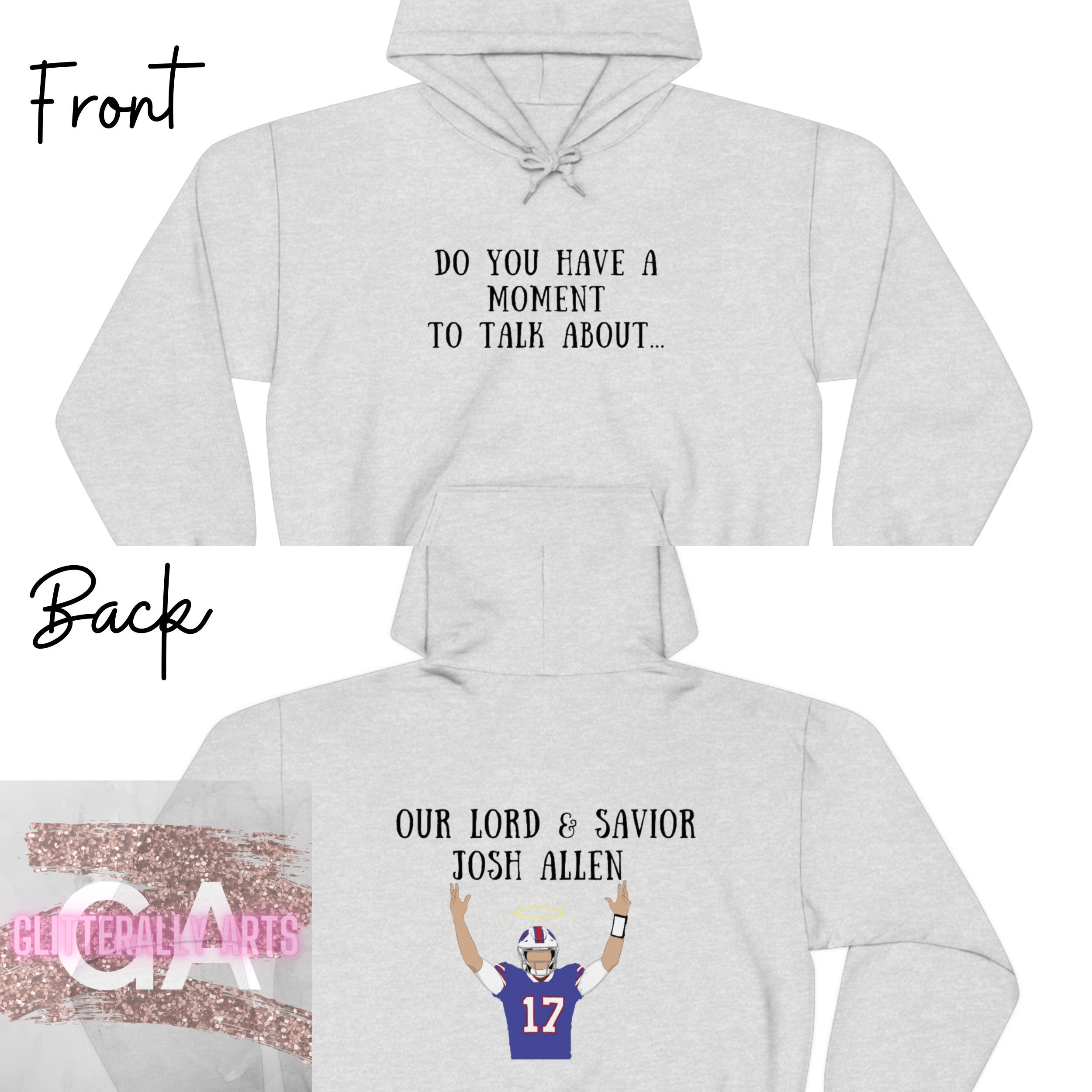 Lord & Savior Josh Allen Buffalo Football Unisex Heavy - Etsy