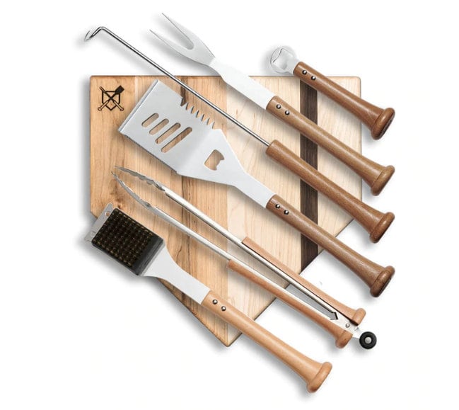 Customizable MVP Grill Tool Set -- Baseball BBQ - Etsy