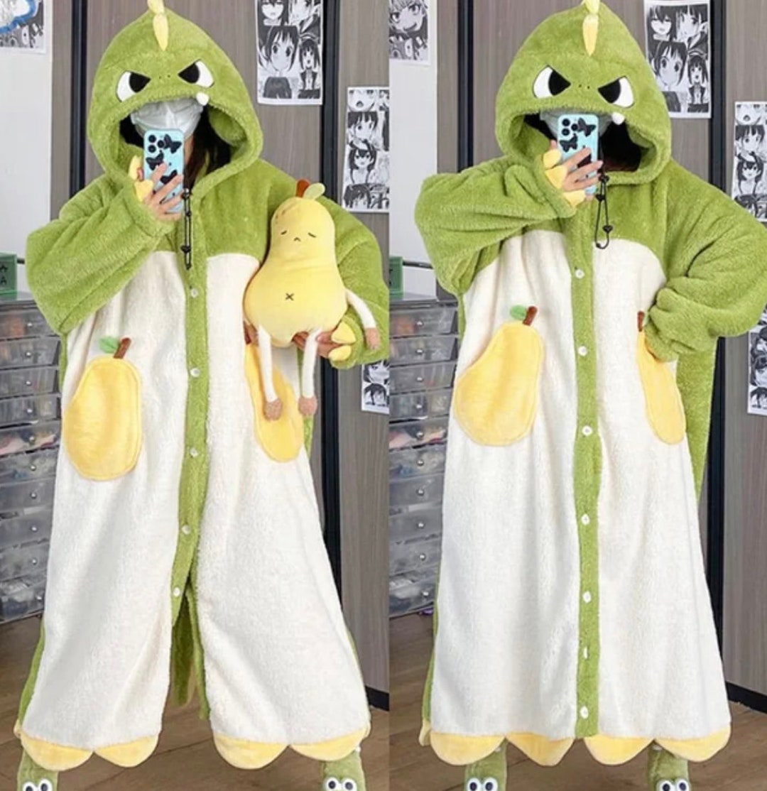Sweet Animal Pjs, Cozy Creature Sleepwear, Cute Cartoon Nightclothes ...