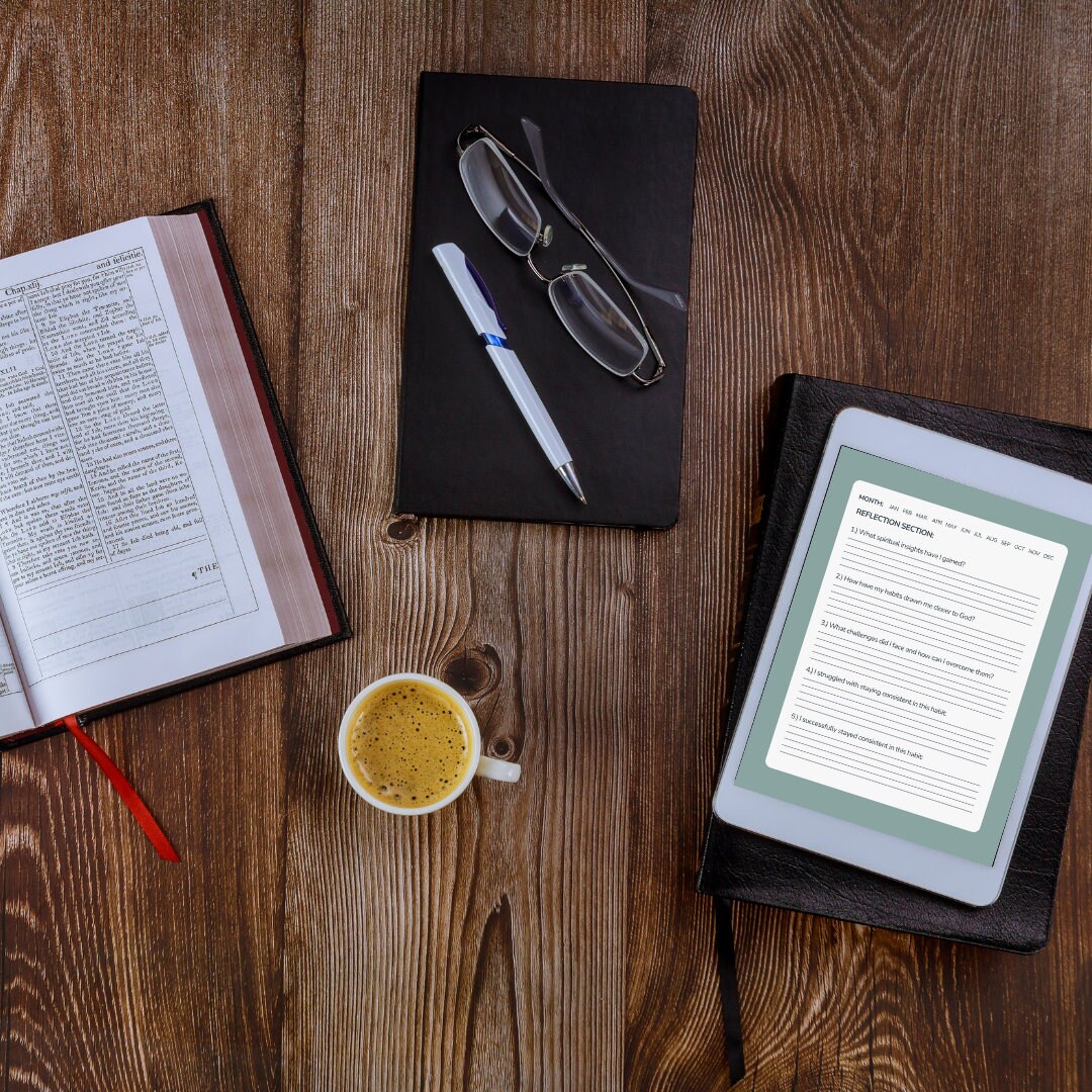 Christian Habit Tracker: Your Guide to Intentional Faith Practices - Etsy