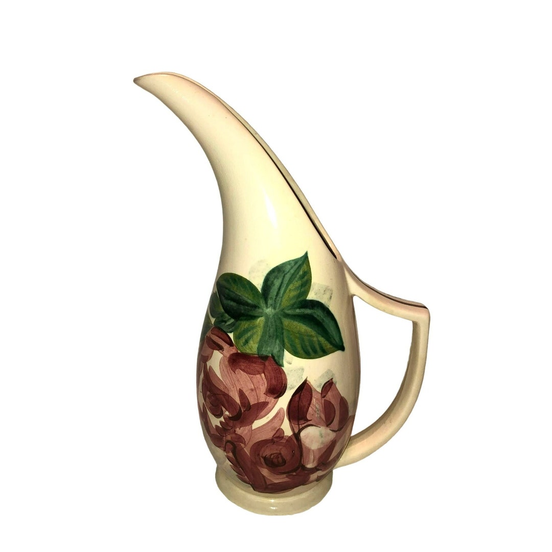 Red Wing China VTG 40s Lexington Condord Ivory Water Pitcher Serving ...