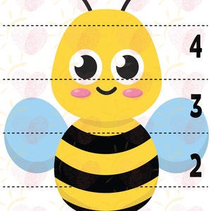 Spring Number Sequence Puzzle Printable Number Activity - Etsy