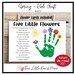 Rain, Rain Go Away - Spring - Printable - Handprint Art - Weather ...