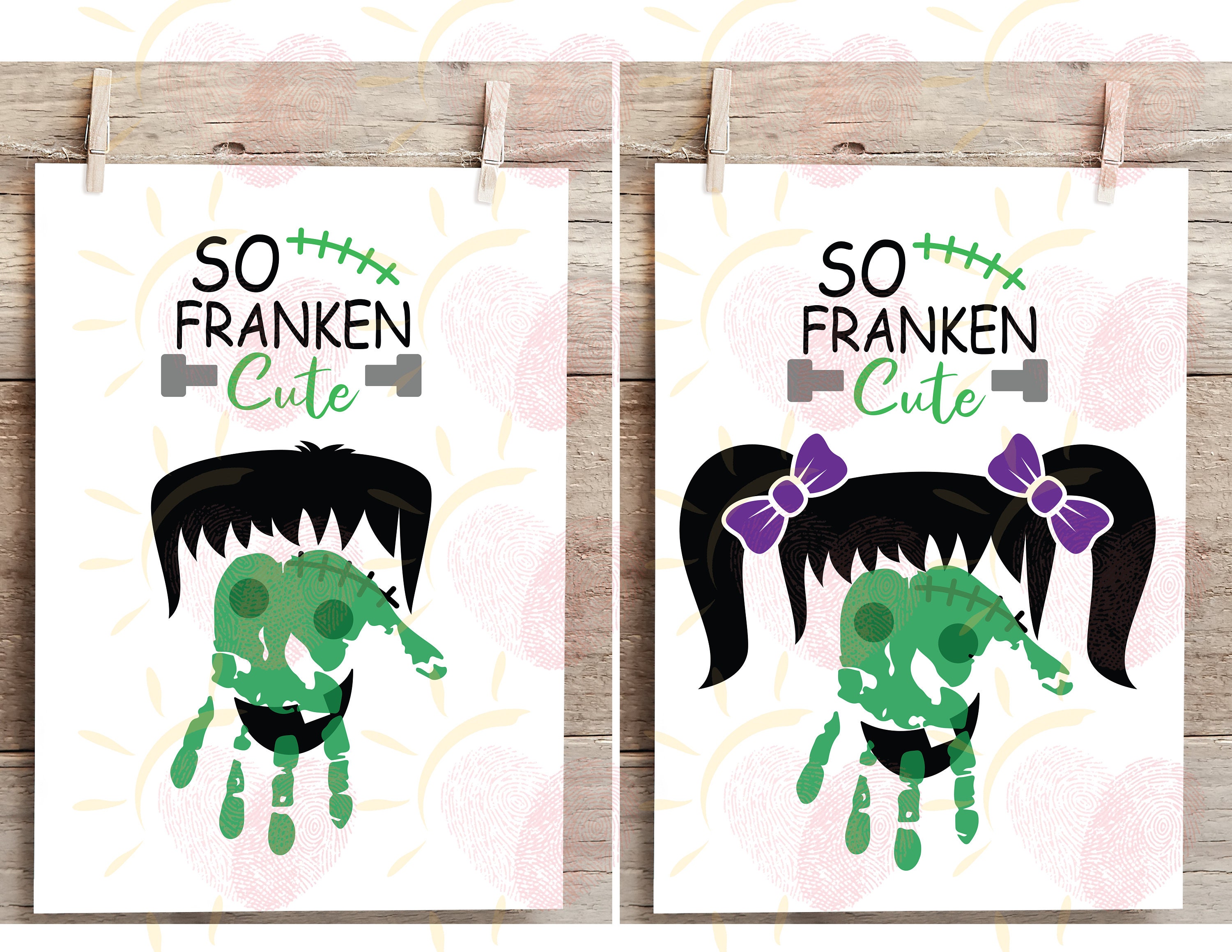 So Franken Cute Frankenstein Boy Girl Halloween - Etsy