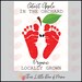 Cutest Apple in the Orchard Fall Handprint Art Footprint - Etsy