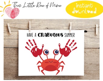 Handprint Kids Art | Etsy