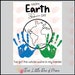 I've Got the Whole World in My Hands Earth Day Handprint Art Keepsake ...