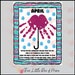 April - Umbrella - Handprint Art Keepsake - Printable - DIY Kid Craft ...