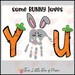 Some Bunny Loves You - Easter - Footprint Handprint Art - Keepsake ...