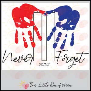 Never Forget - 9-11 - September 11th - Patriots Day - USA - Kid Craft ...