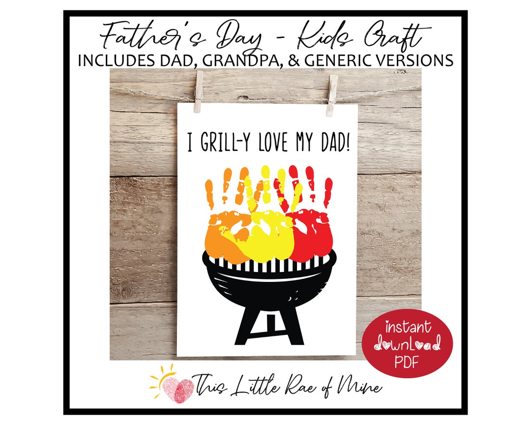 I Grill-y Love You - Dad - Grandpa - BBQ - Father's Day - Birthday ...