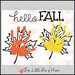 Hello Fall Handprint Art Leaves Leaf Keepsake Fall - Etsy