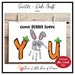 Some Bunny Loves You Easter Footprint Handprint Art Keepsake Printable ...