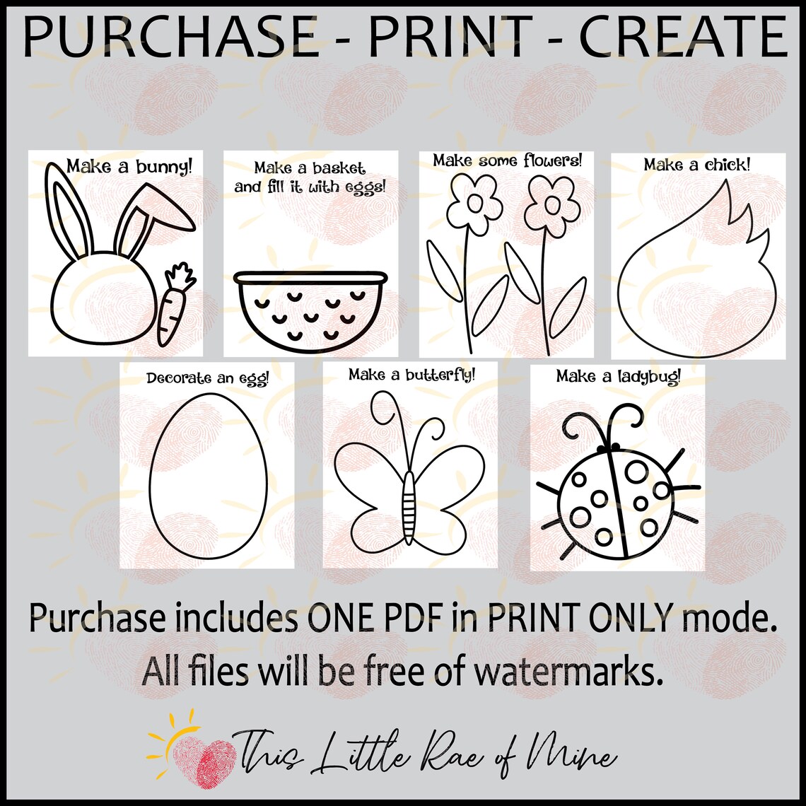 Easter Play Dough Mats - Spring - Printable - Toddler Activity - Fine ...