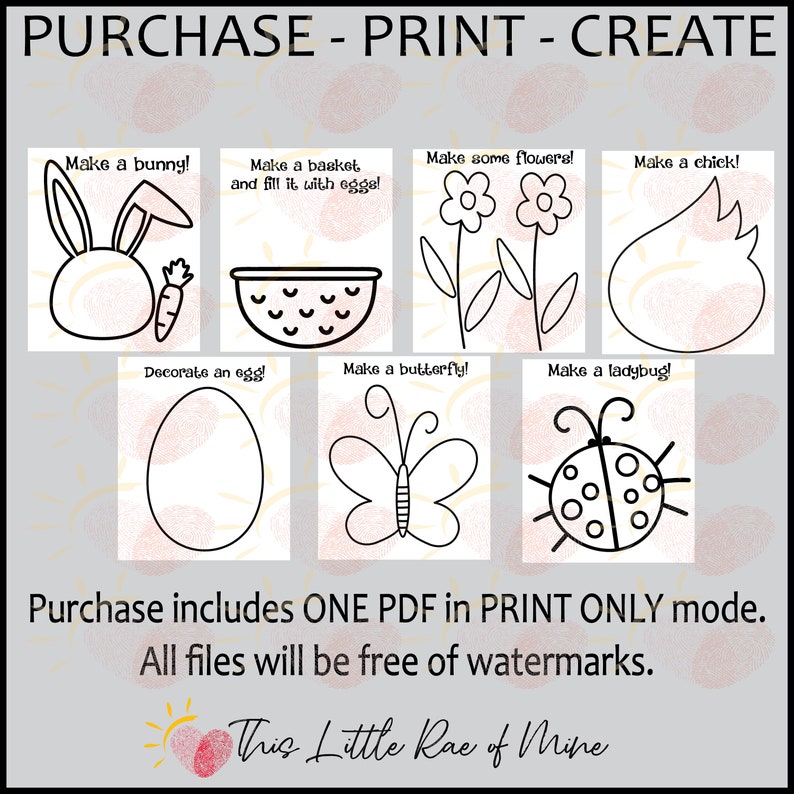 Easter Play Dough Mats Spring Printable Toddler Activity - Etsy