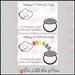 Rainbow - Pot of Gold - St Patrick's Day Printable - Handprint Art ...