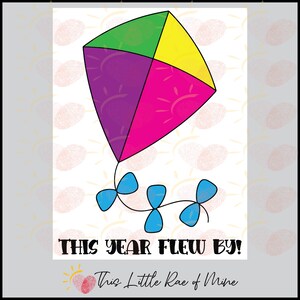 This Year Flew by - Kite - End of School - Preschool Prek Kindergarten ...