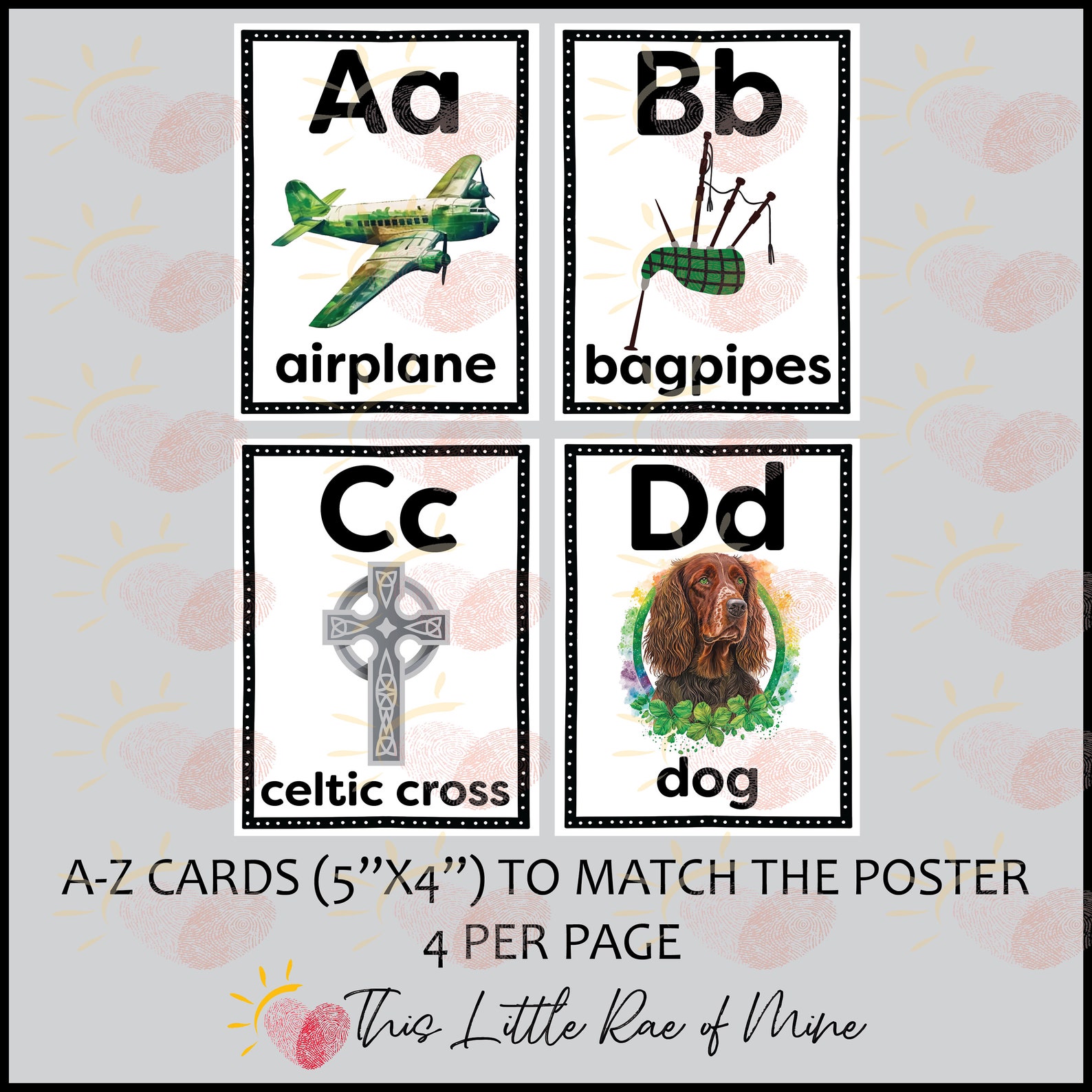 St Patrick's Day - Alphabet Poster and Cards - Printable Classroom ...