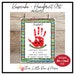 September Apple - Handprint Art - Keepsake - Printable - DIY Kid Craft ...