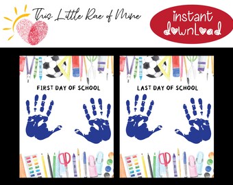 Preschool Prek Graduation Keepsake Handprint Art DIY Kid - Etsy