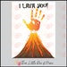 I LAVA YOU Volcano Father's Day Printable Handprint Art Keepsake DIY ...