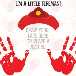 Little Fireman Fire Safety Prevention Week Fire Dept - Etsy