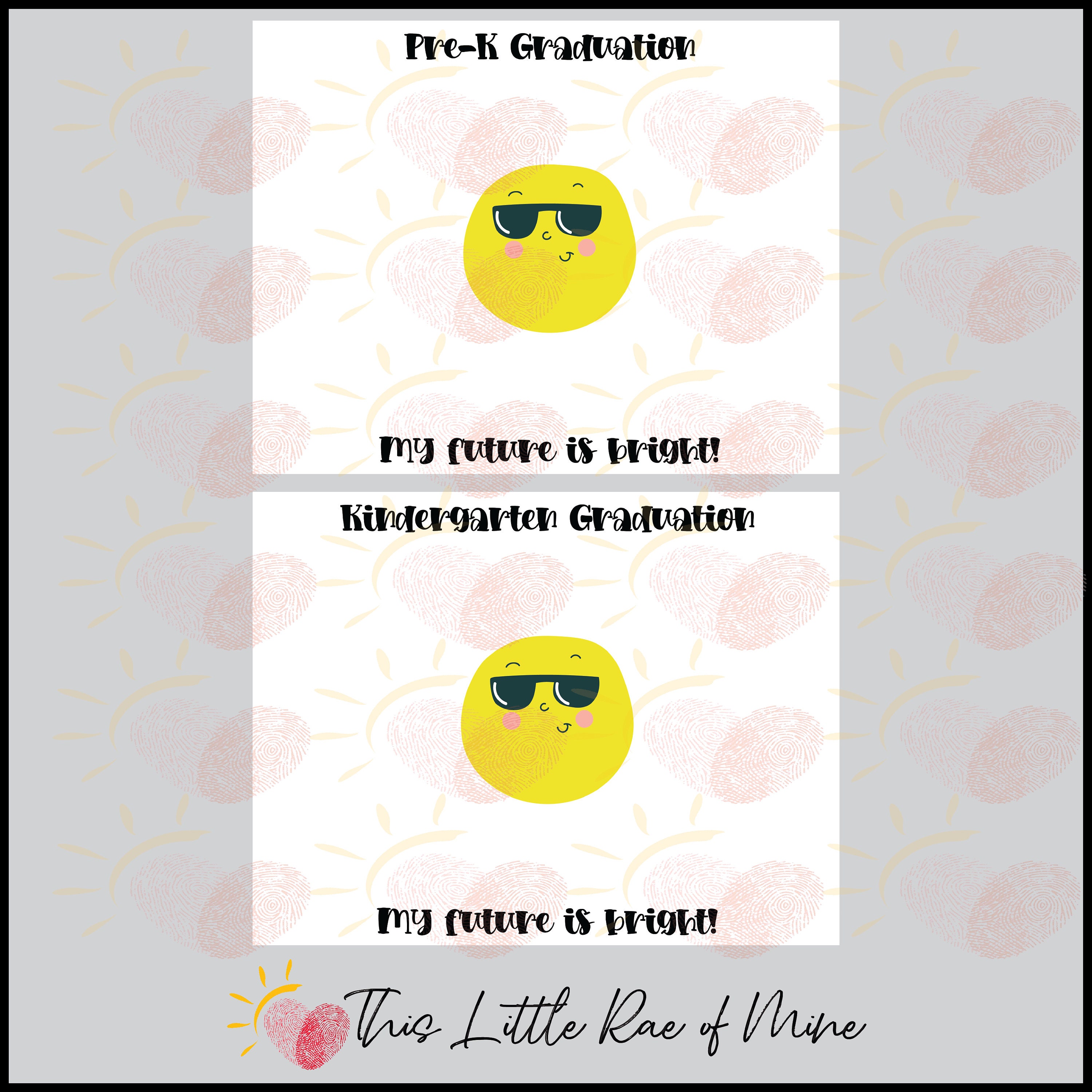 Sun - My Future is Bright - Graduation - Preschool - Prek ...