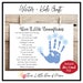 Hello Fall Handprint Art Leaves Leaf Keepsake Fall - Etsy