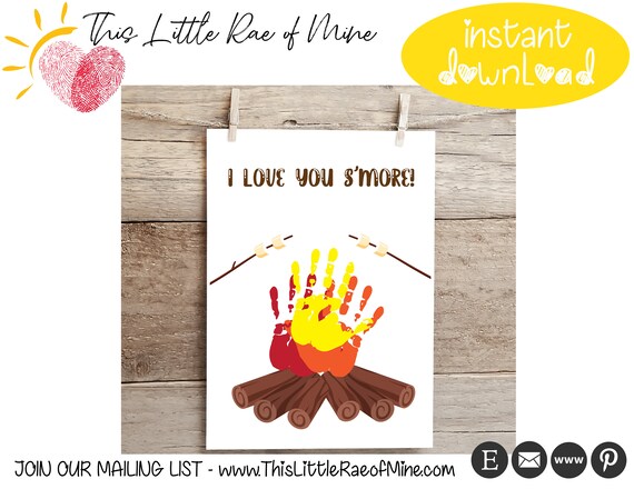 I Love You S'more Camping Camp Fire Summer - Etsy
