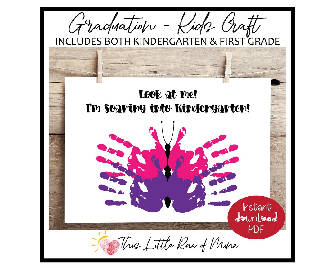 Soaring Into - Butterfly - Graduation - Preschool - Prek - Kindergarten ...