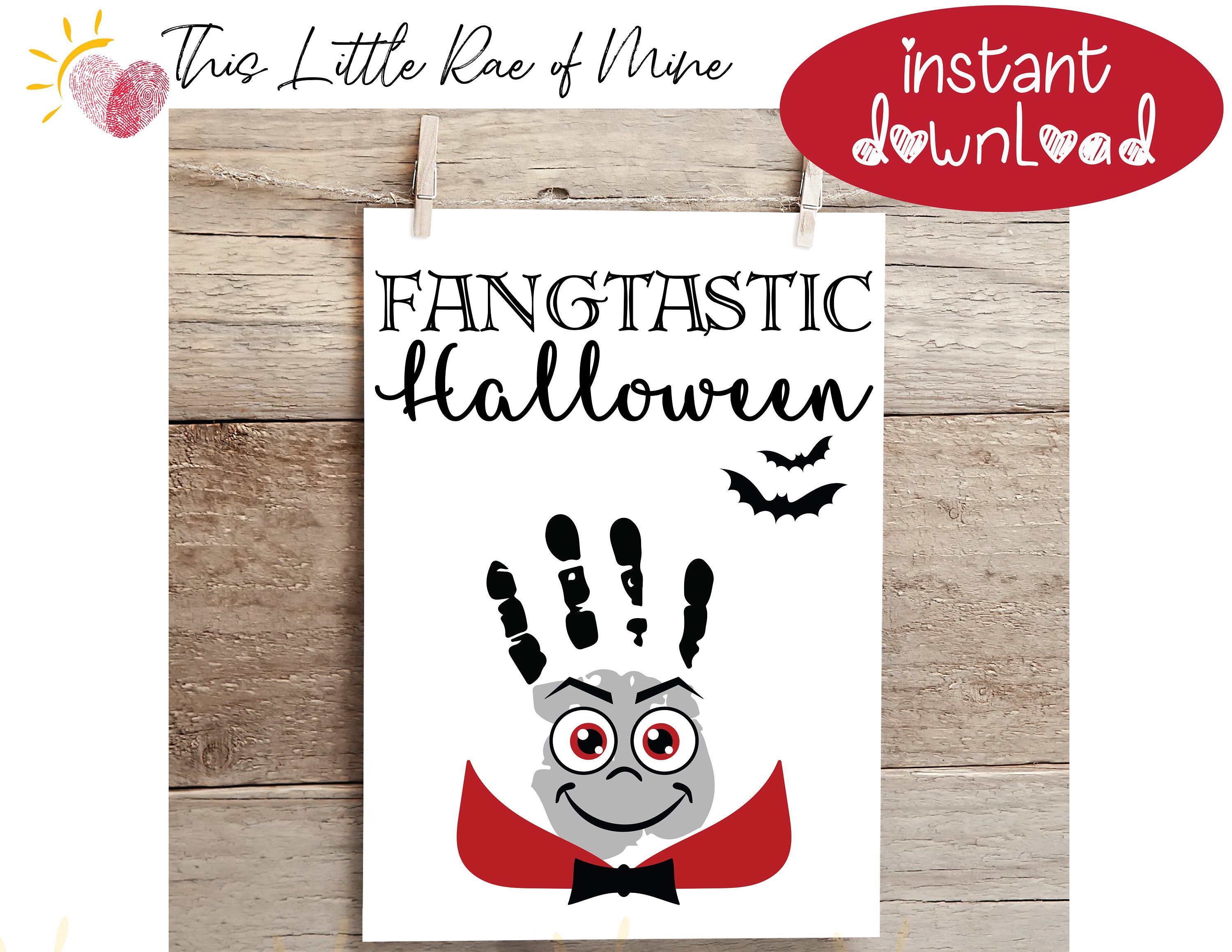 Fangtastic Halloween Dracula Vampire Bat October - Etsy