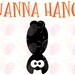 Wanna Hang Bat Happy Halloween Handprint October Handprint Art Keepsake ...