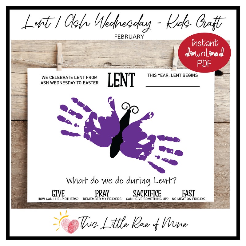 Ash Wednesday Decor - Etsy