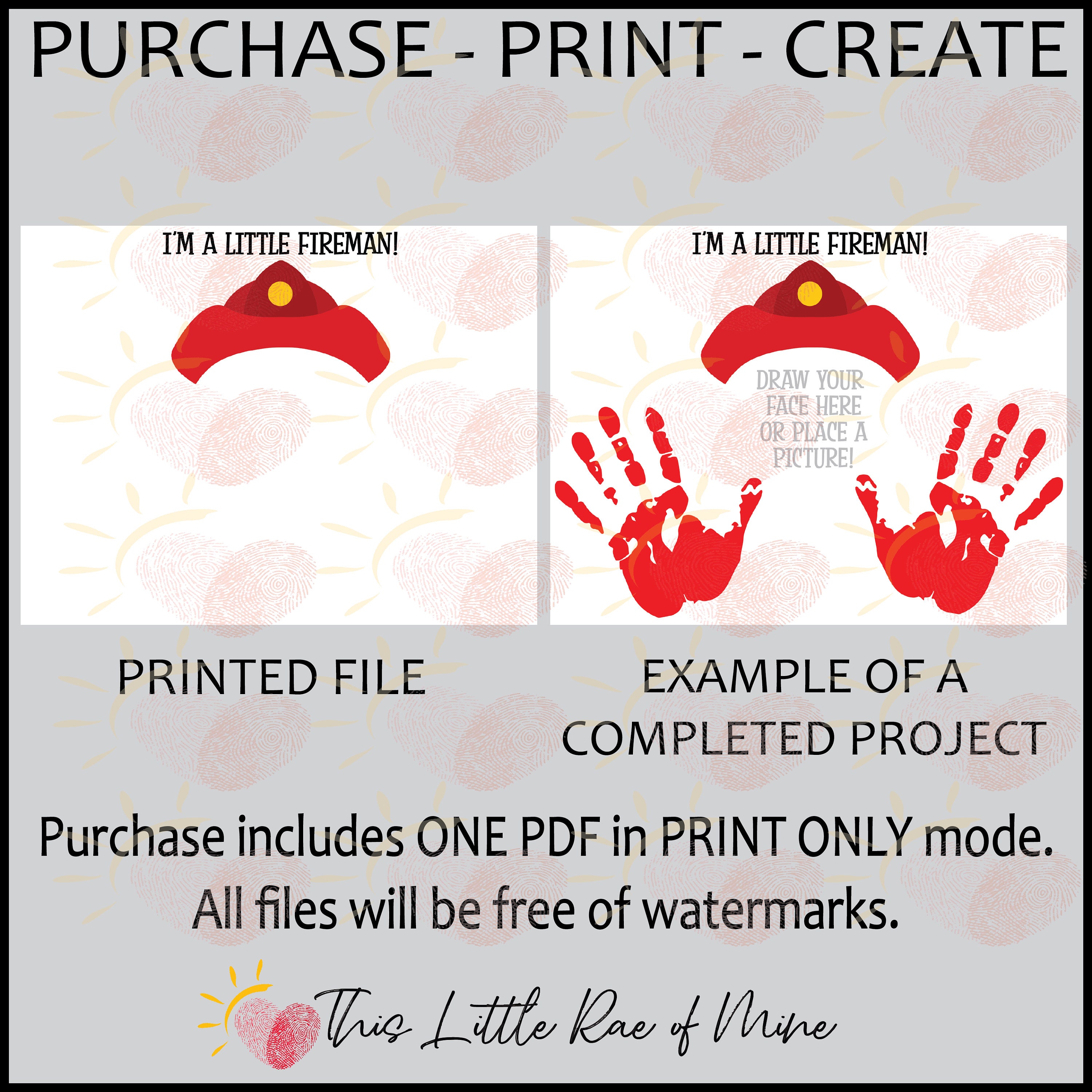 Little Fireman - Fire Safety Prevention Week - Fire Dept - October ...