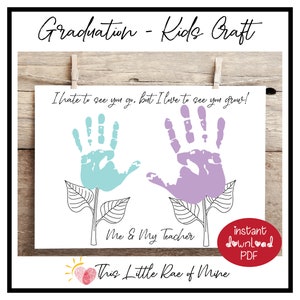 Me & My Teacher - End of School - Flowers - Graduation Day - Prek ...