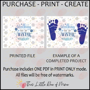 Walking in a Winter Wonderland - Snow - Christmas - Footprint ...