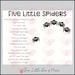 Five Little Spiders - Halloween - Poem - Handprint Art - Keepsake ...