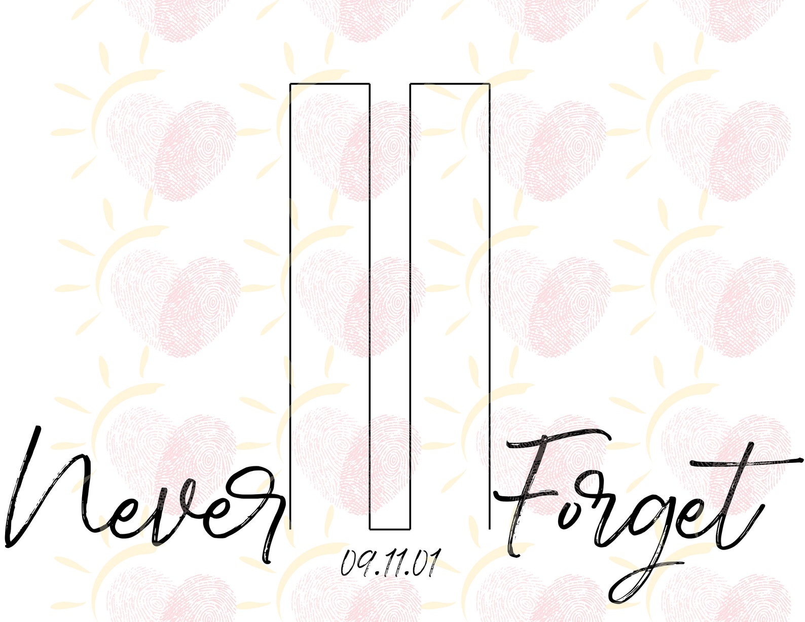 Never Forget 9-11 September 11th Patriots Day USA - Etsy