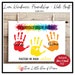 Friendship Color Mixing Love Kindness Friendship Printable Handprint ...