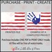 Land of the Free - American Flag - USA - Kid Craft Patriotic - Memorial ...