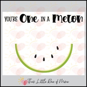 One in a Melon - Watermelon - Summer - Handprint Art - Footprint ...