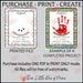 August - Watermelon Handprint Art Keepsake - Printable - DIY Kid Craft ...