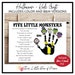 Halloween Number Sequence Puzzle Printable Autumn Math - Etsy