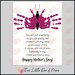 Butterfly - Mother's Day - Handprint Art - Gift - Printable - Handprint ...