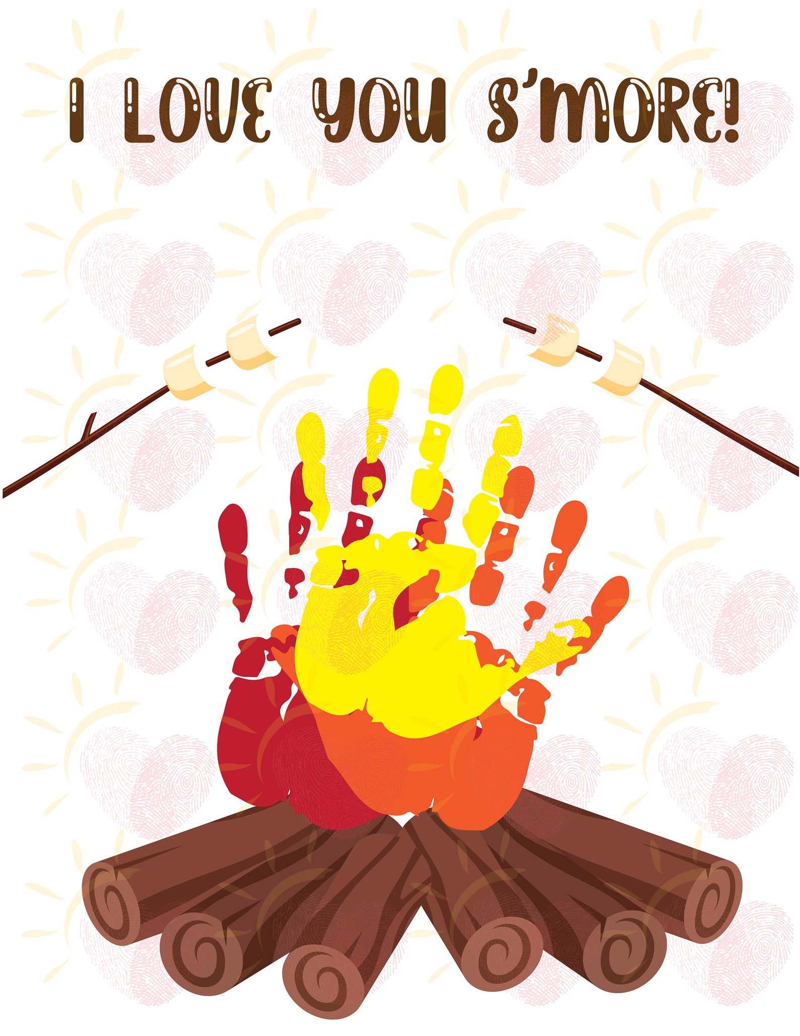 I Love You S'more Camping Camp Fire Summer - Etsy