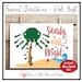 Hello Summer Sun Sun Rays Handprint Art Summer Fun Printable Handprint ...