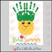 Aloha Summer - Hawaiian - Pineapple - Summer Fun - Handprint Art ...